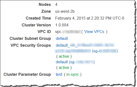 Amazon Redshift clusters - Amazon Redshift